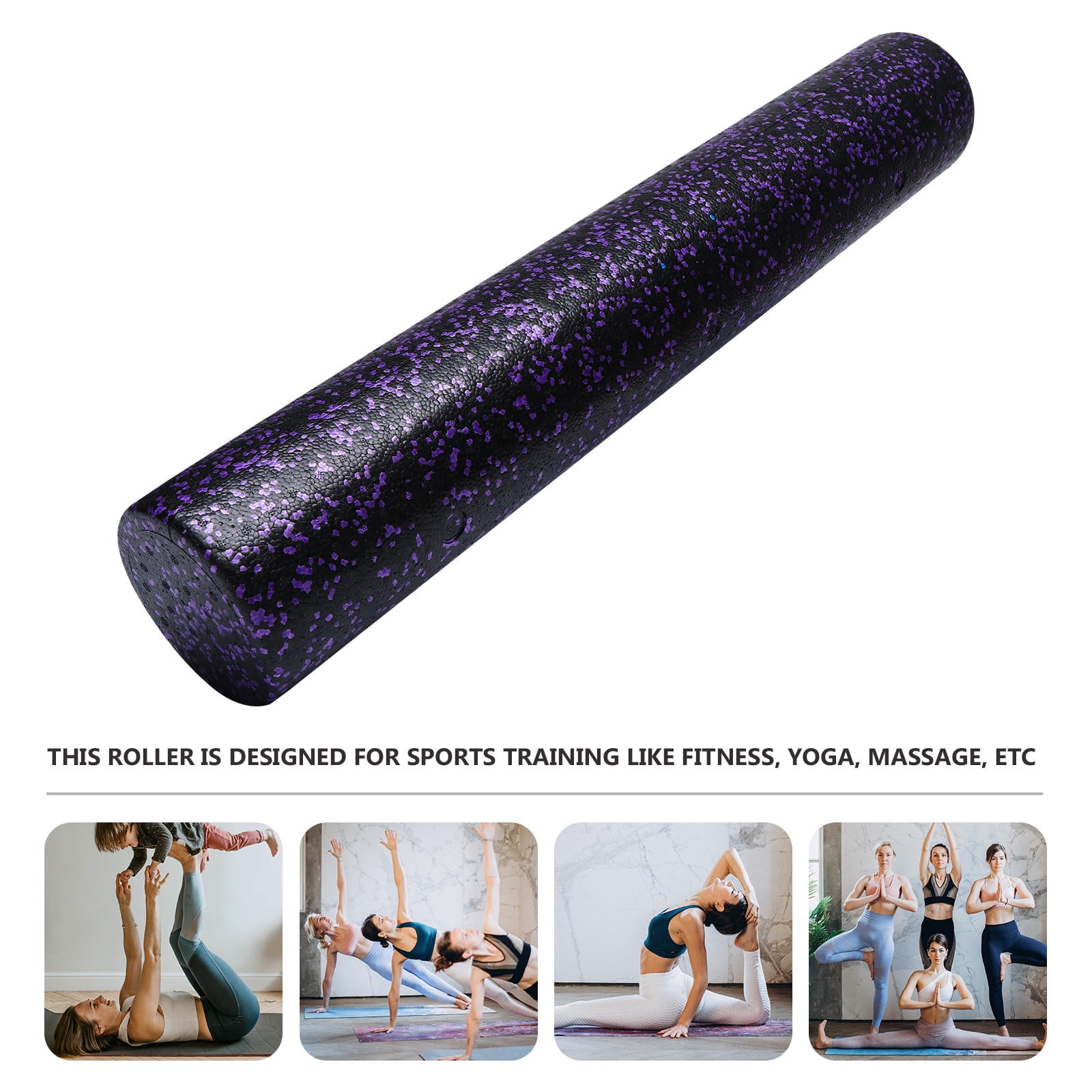 ROSENICE Leg Roller for Muscles Yoga Column for Pain Relief 1Pack ...