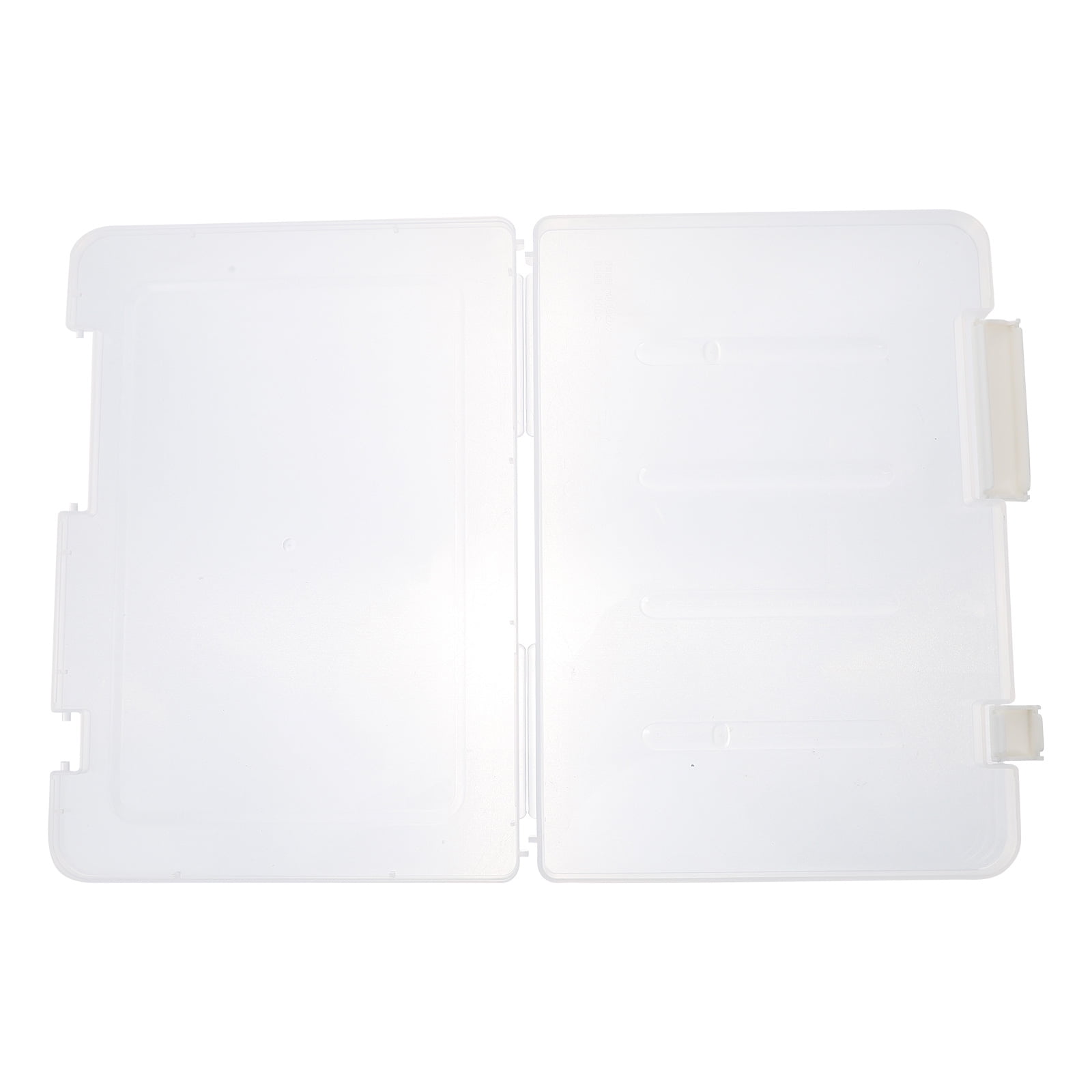 ROSENICE Transparent Plastic Storage Box for Documents and Files ...