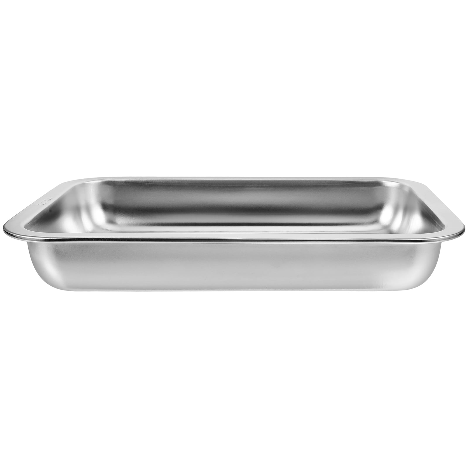 ROSENICE Low Entry Stainless Steel Litter Box Small Cat Litter Box Open ...