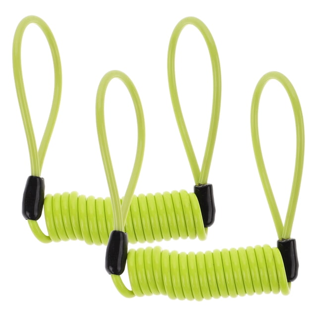 ROSENICE Motorcycle Disc Brake Lock 2Set PVC Steel Wire Safety Security ...