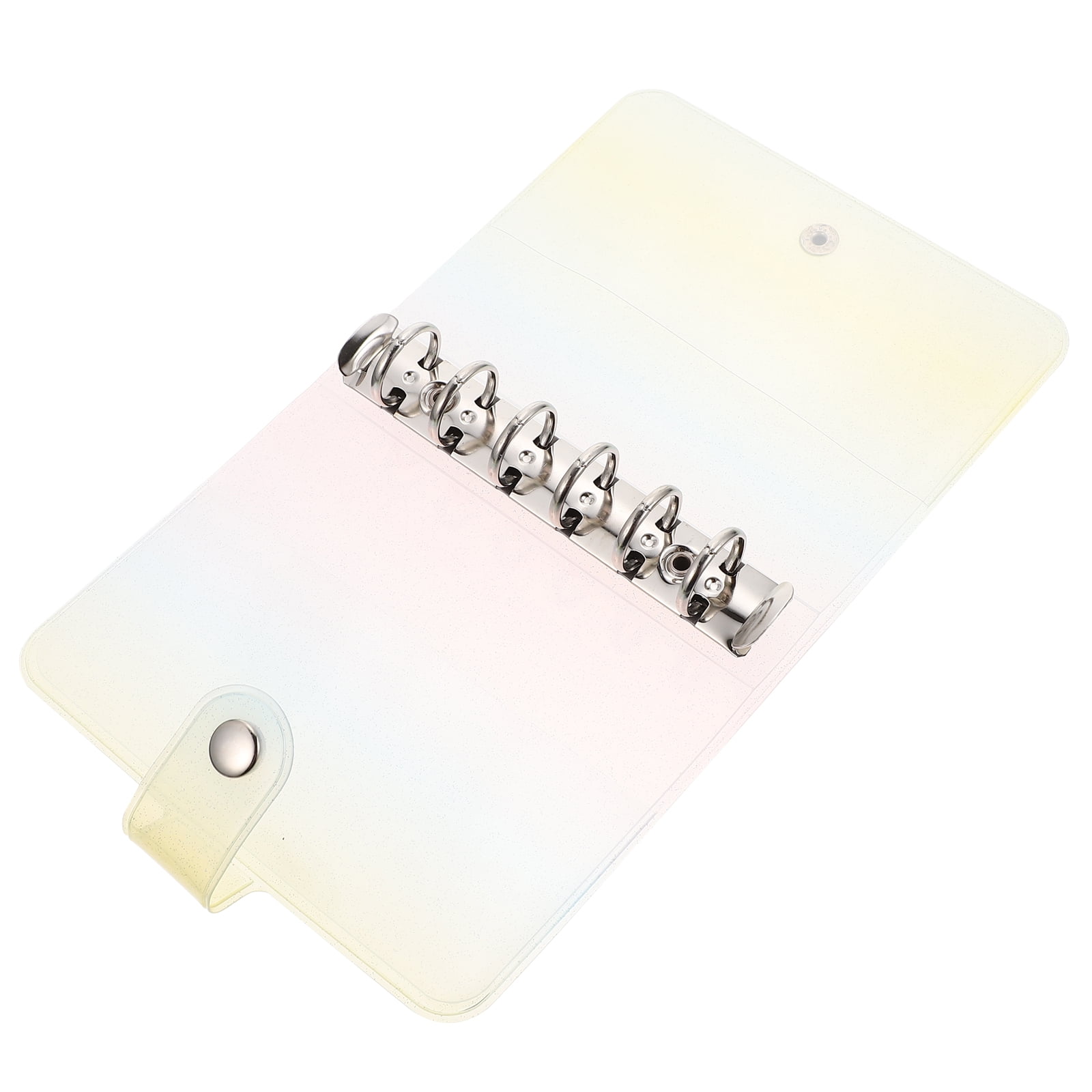 ROSENICE Personal Notepad Cover Loose-leaf Journal Protector Portable ...