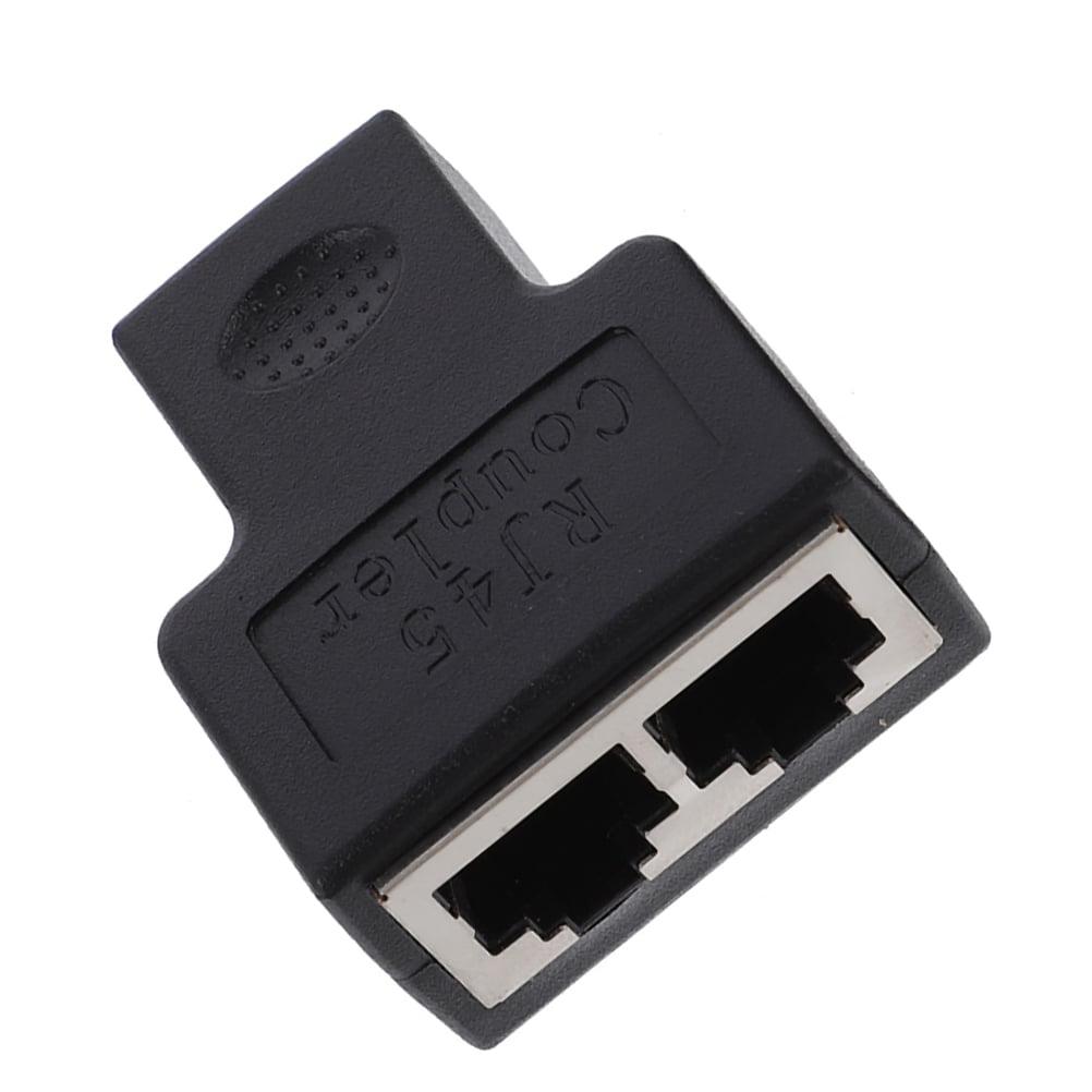 ROSENICE Plastic Ethernet Splitter Cable Adapter Ethernet Cable ...