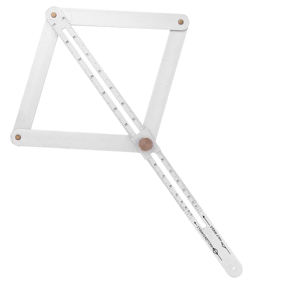 ROSENICE Protractor For Woodworking Short Miter Measuring Tool Miter ...