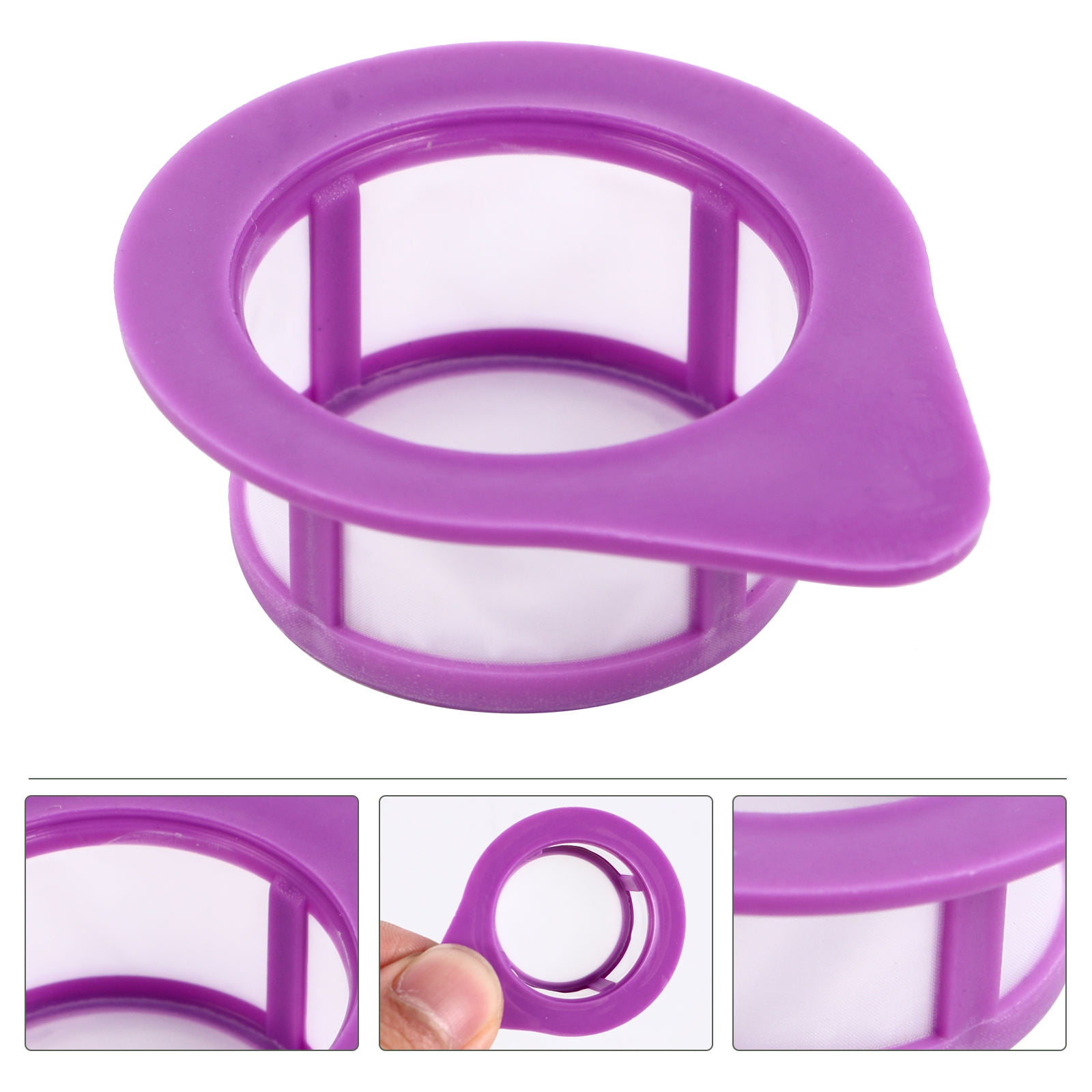 ROSENICE Purple 40μm Nylon Mesh Cell Strainer with PP Handle for ...