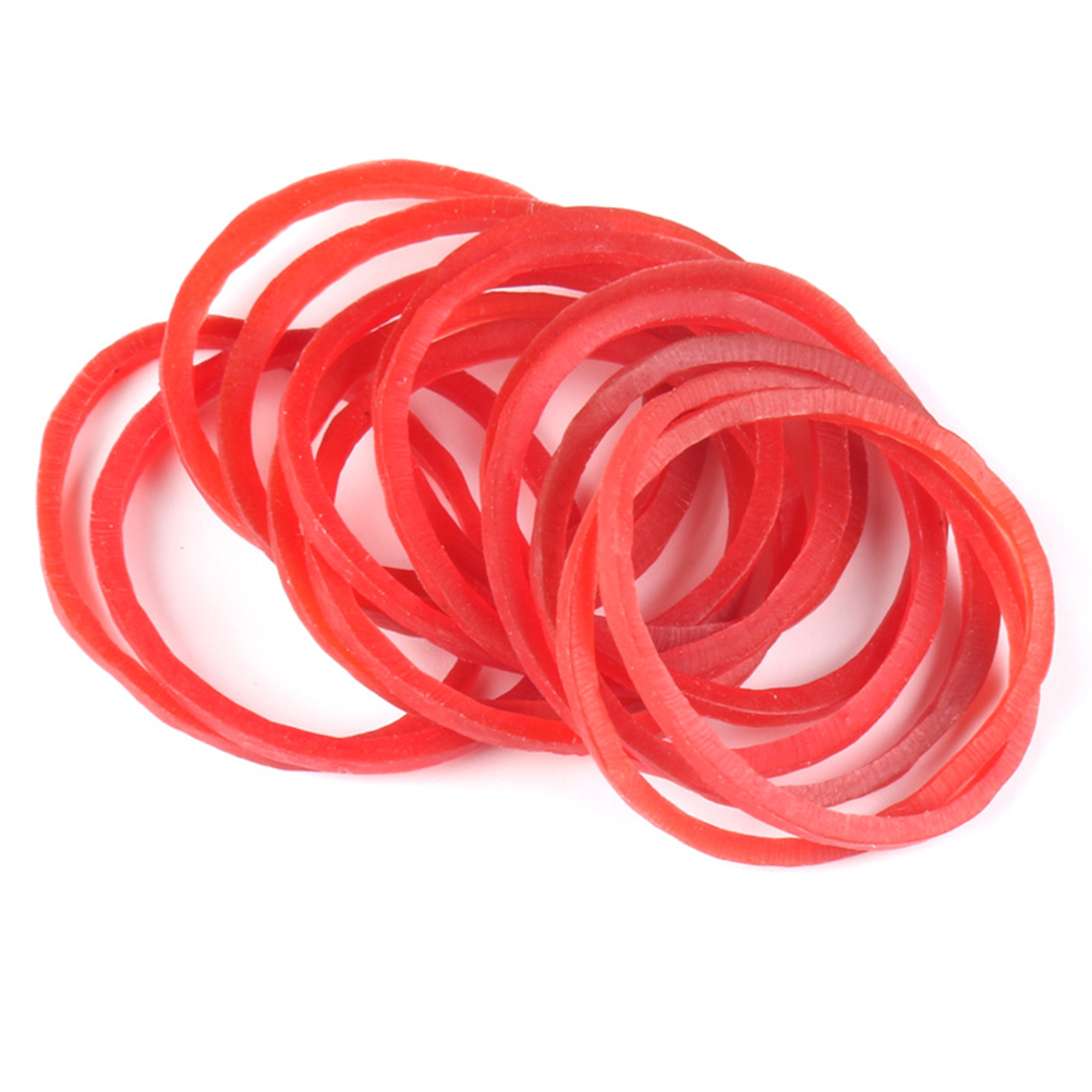 ROSENICE Red Elastic Rubber Bands Vegetable Stretchable Band for Home ...