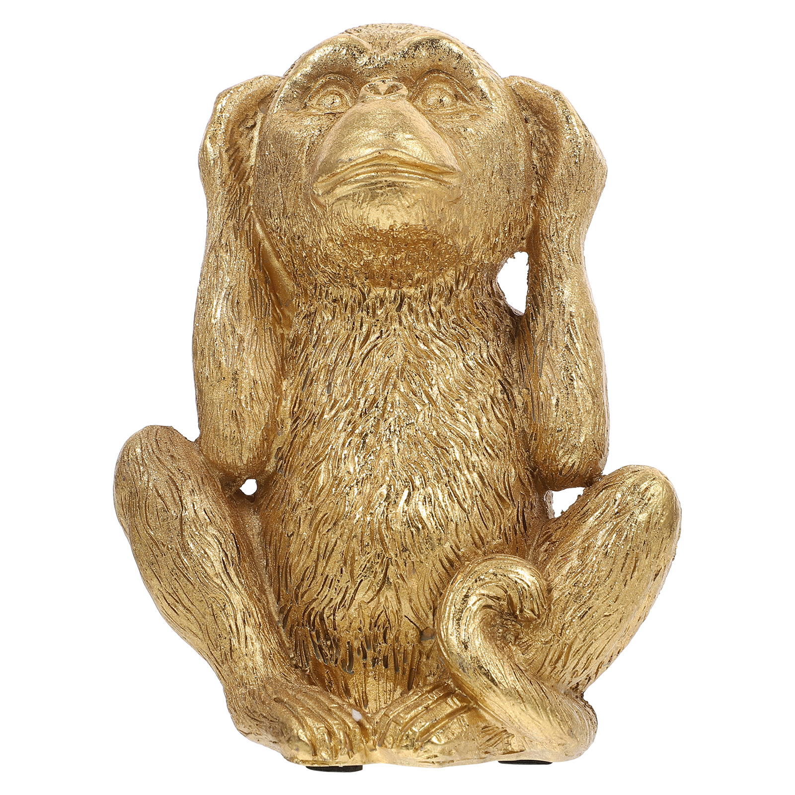 ROSENICE Resin Monkey Adornment Delicate Monkey Figurine Home Desktop ...