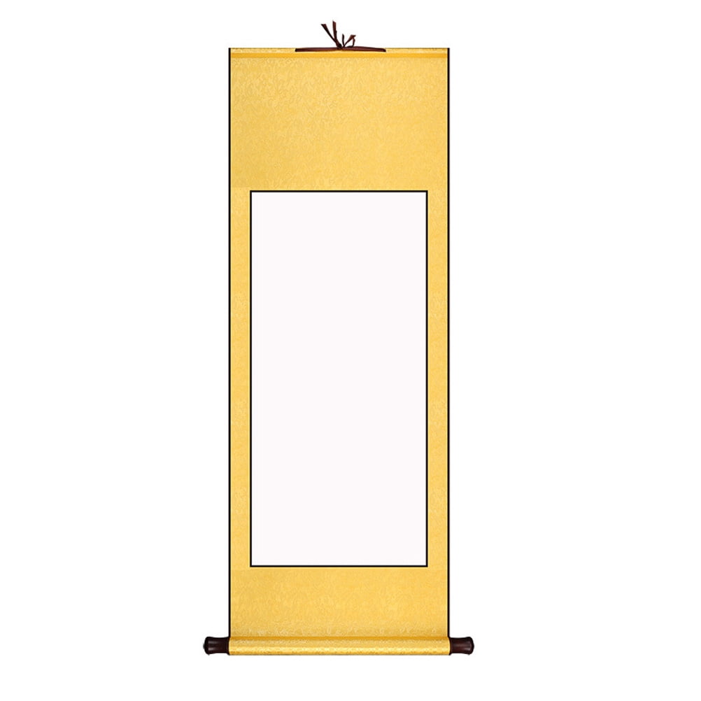 ROSENICE Rice Paper Wraps Stationery Scroll with Spindles Chinese Water ...