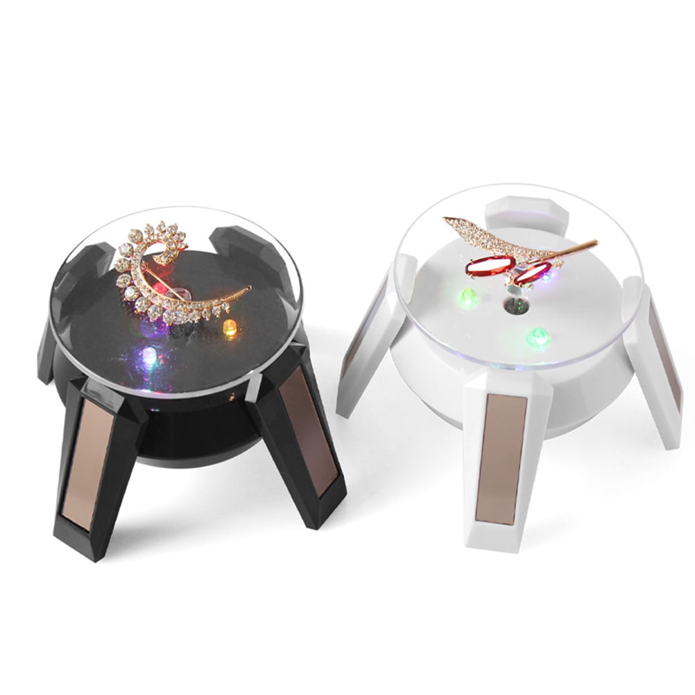 ROSENICE Rotating Display Stand Solar Powered Display Stand Solar ...