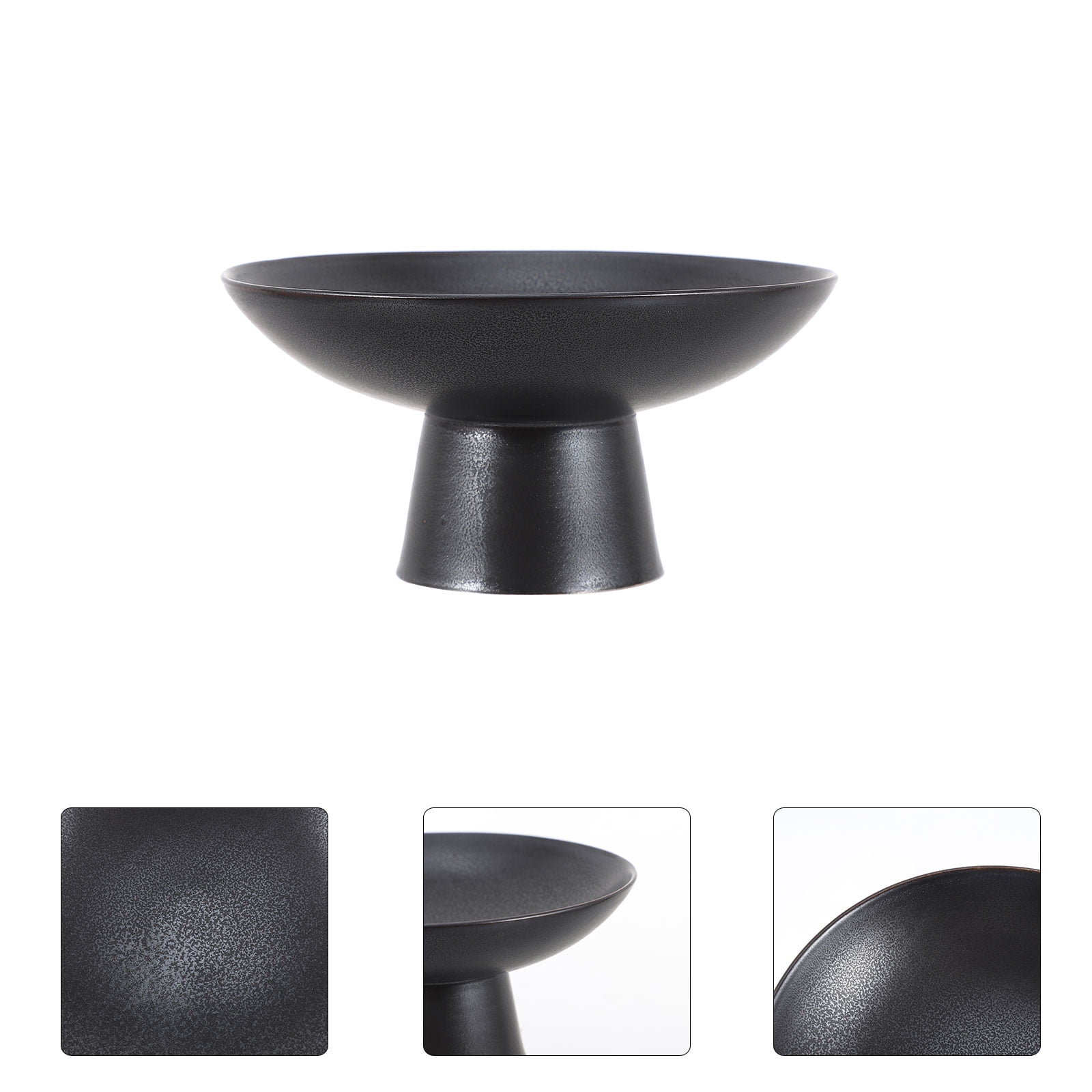 ROSENICE Round Tray Pedestal Serving Plate Ceramic Footed Fruit Bowl ...