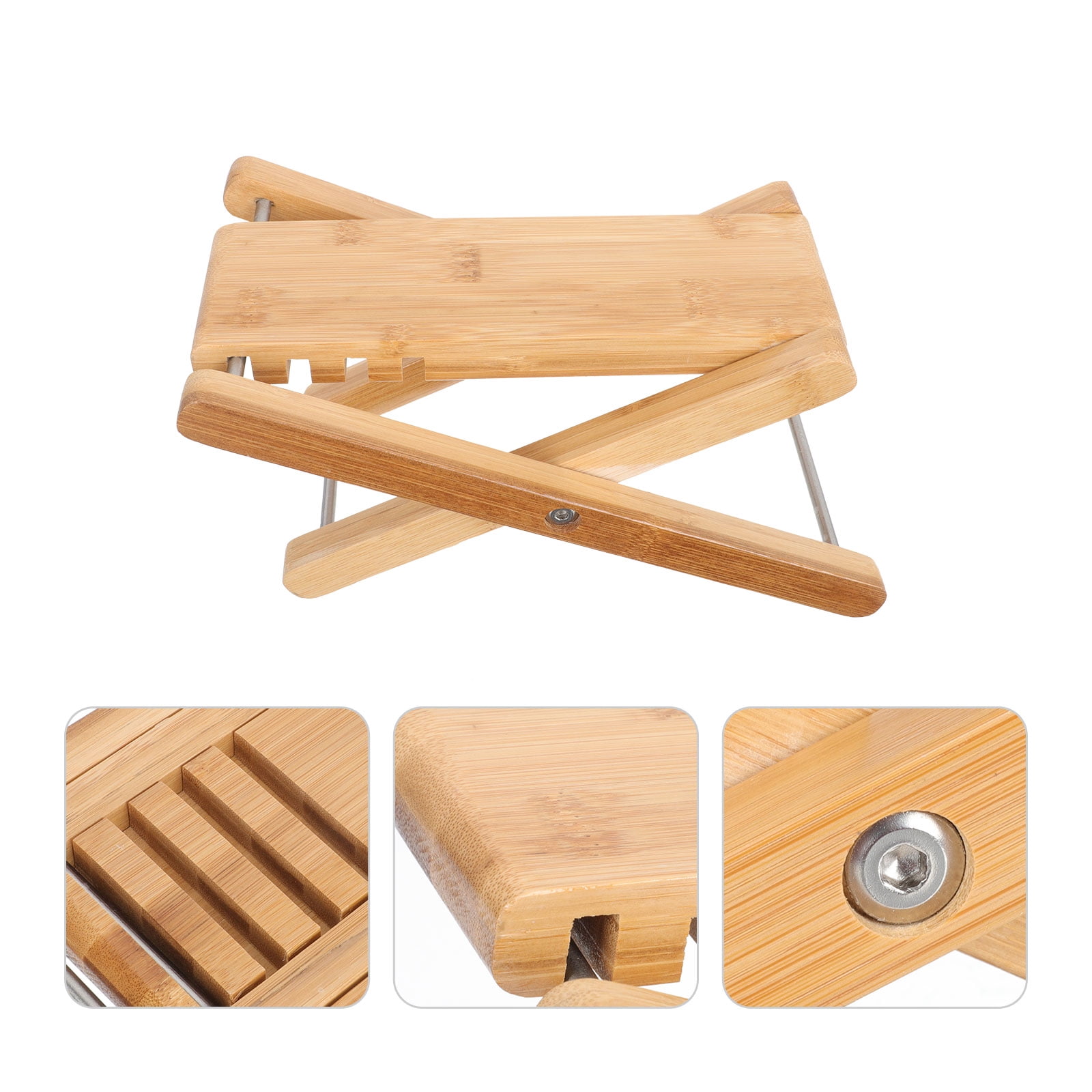 ROSENICE Salon Supply Foot Stool Pedicure Spa Footstool Folding Office Work - Walmart.com