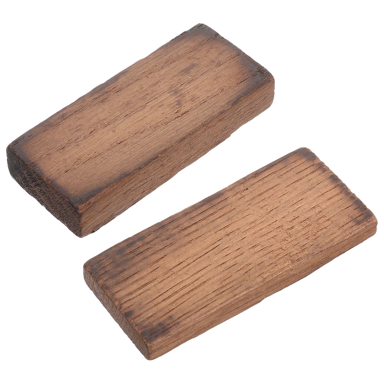 ROSENICE Small Wood Blocks for Craft 1 Set Light Brown Oak Rectangular ...