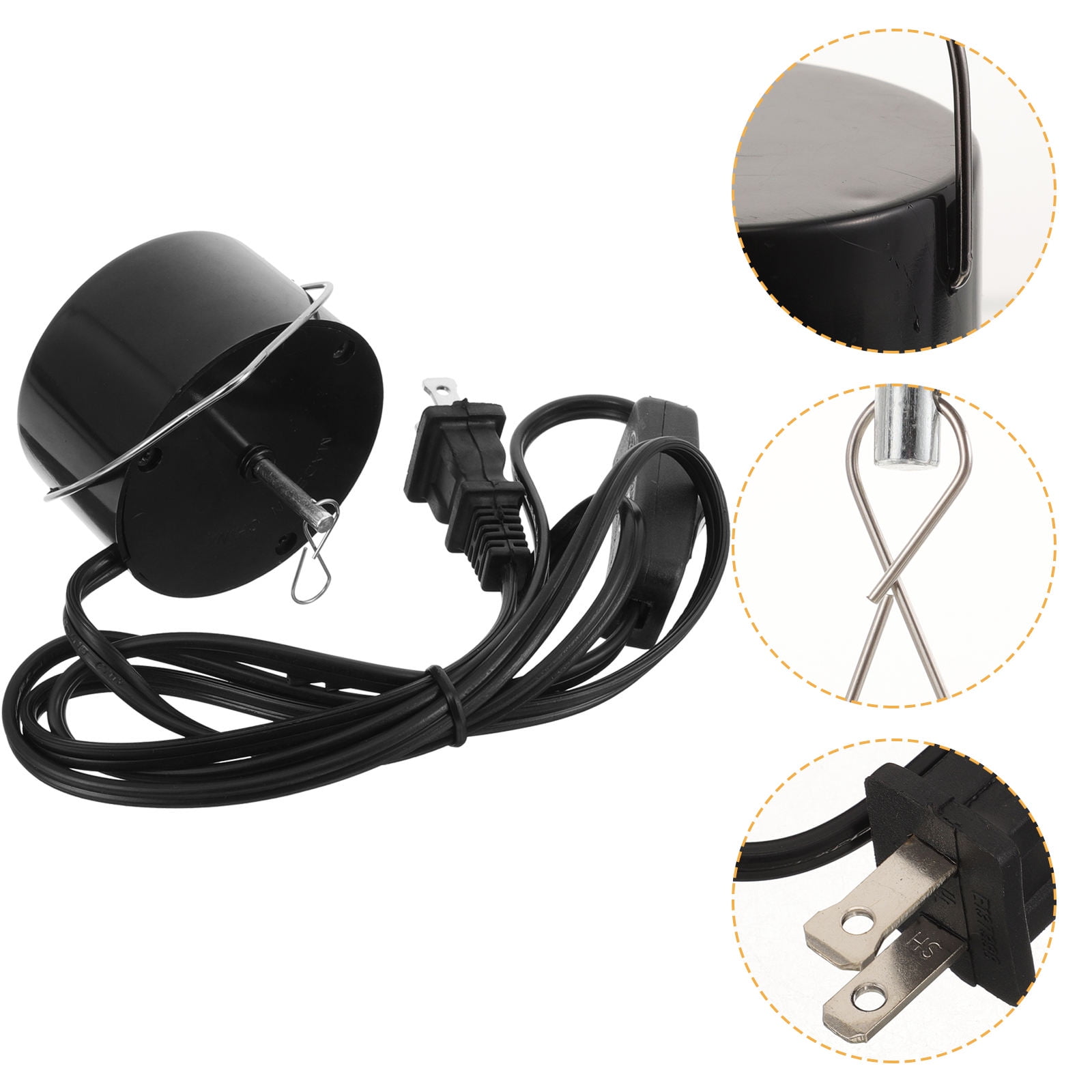 ROSENICE Hanging Rotating Motor Plastic 1Pcs 5.7x2.6in - Walmart.com