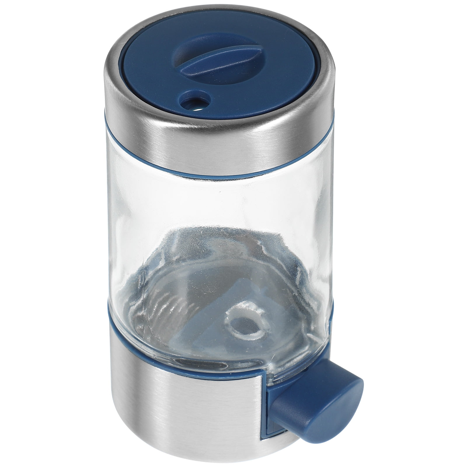 ROSENICE Stainless Steel Salt Dispenser With Glass Body For Precise ...