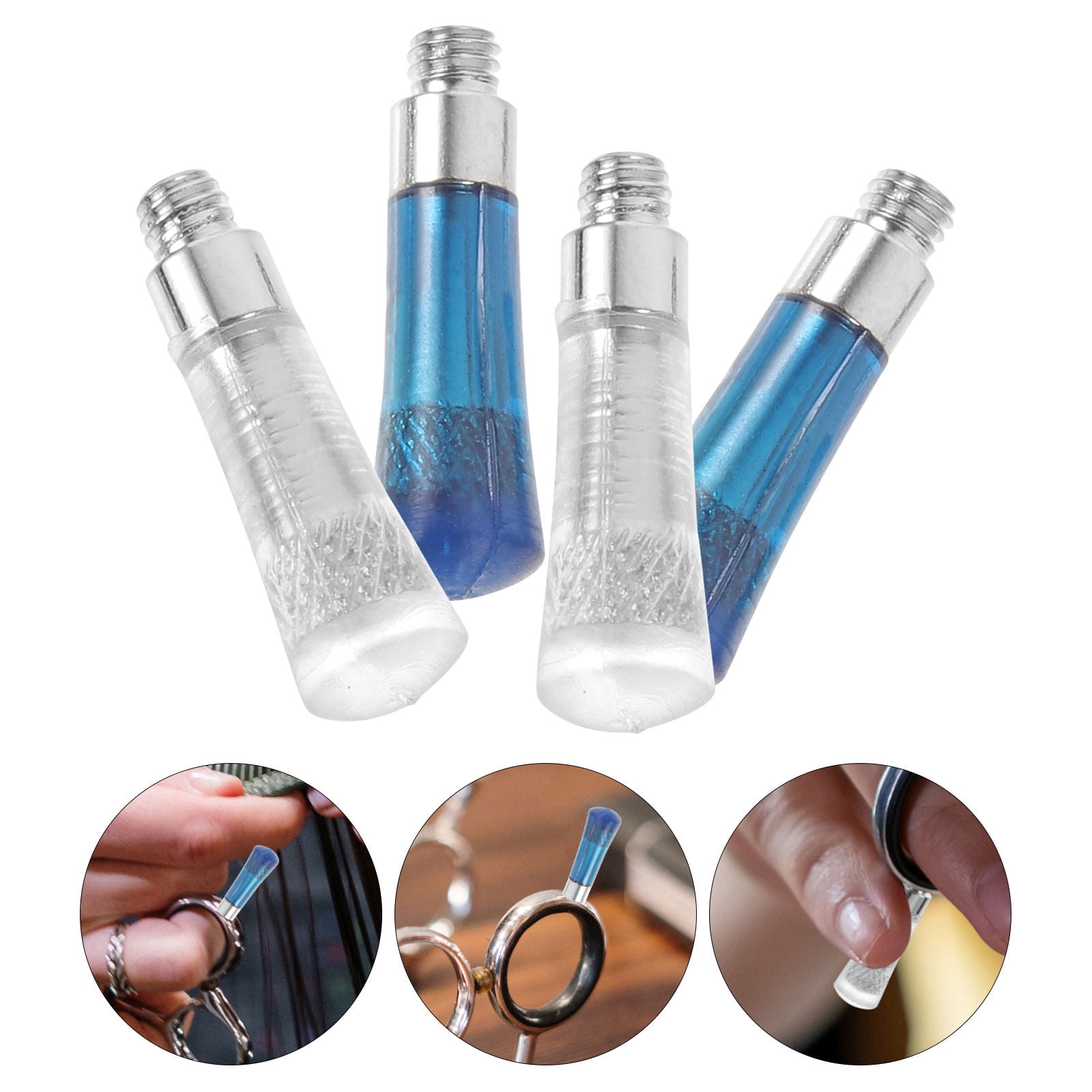 ROSENICE Stainless Steel Scissors Finger Rest for Hair Clippers Tail ...