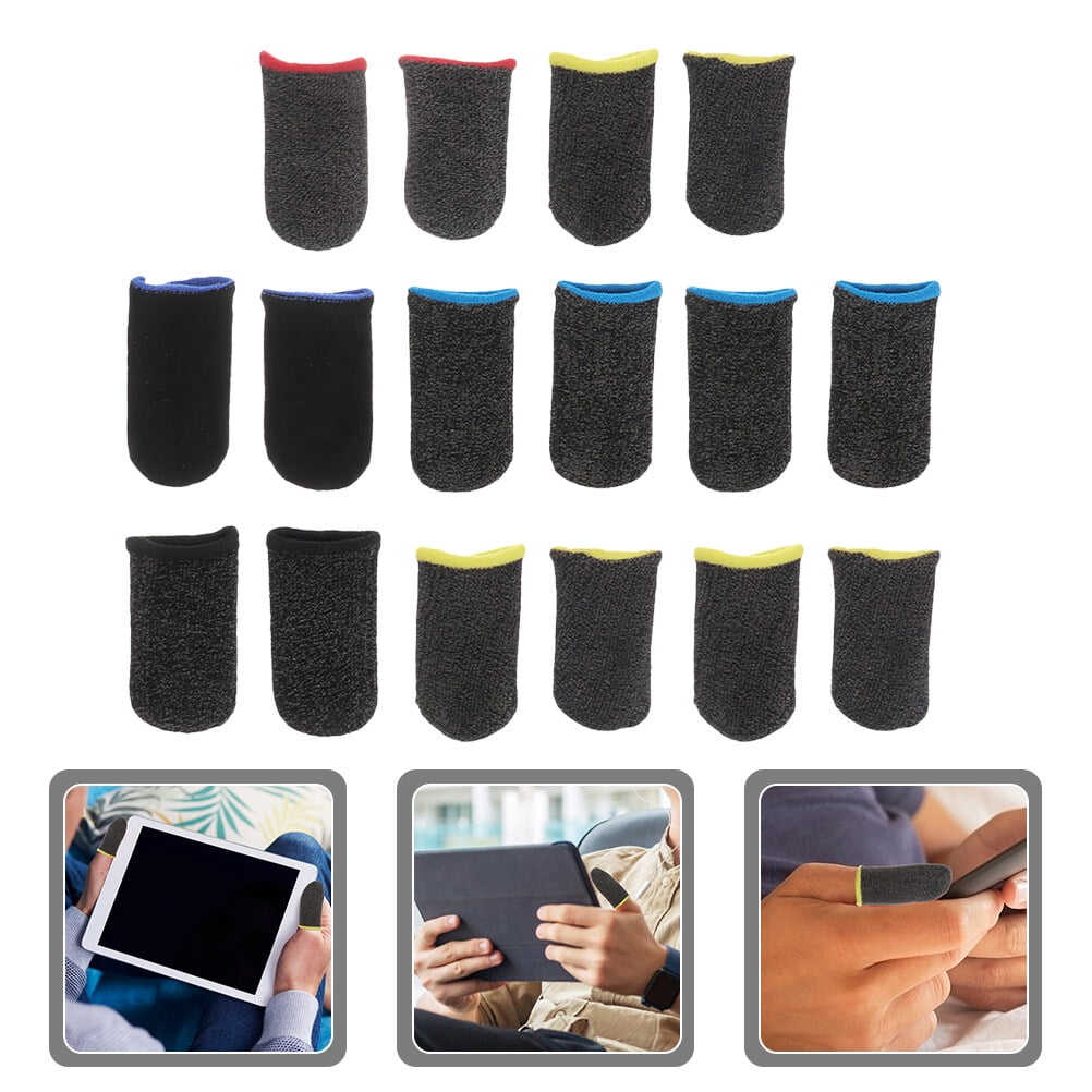 ROSENICE Thin Finger Covers for Gamers with Perfect Workmanship 8 Pairs ...