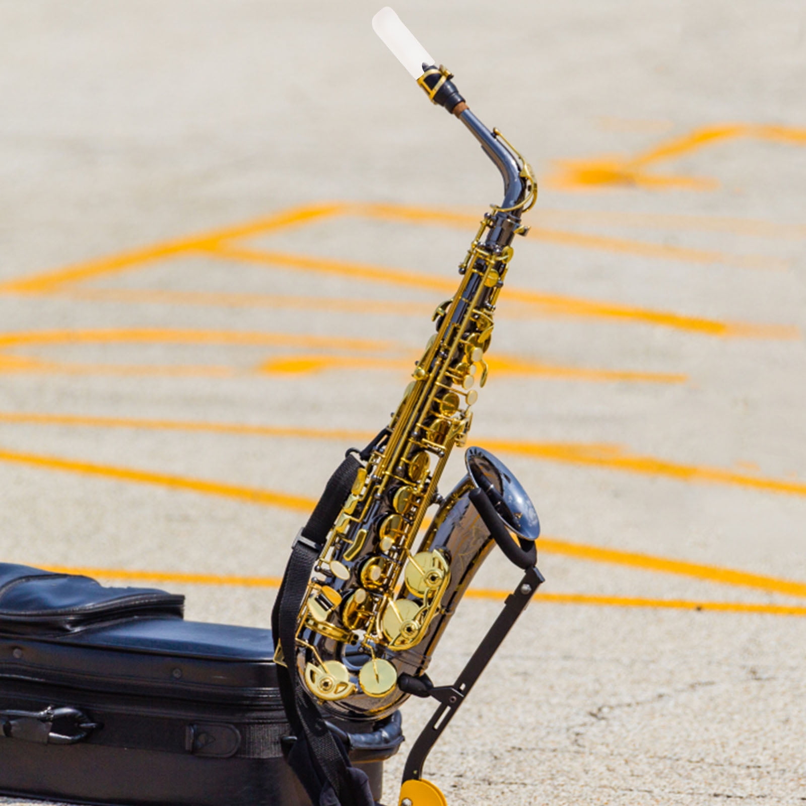 ROSENICE Thumb Sleeve 2Pcs White Silicone Saxophone Thumb Rest Cushion ...