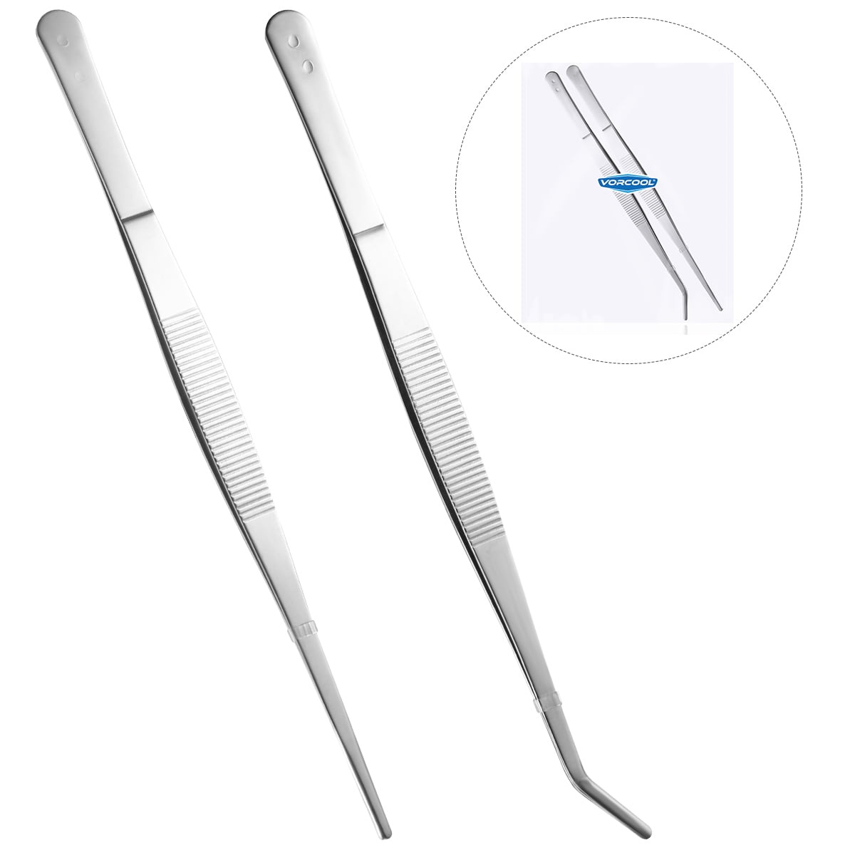 ROSENICE Tweezers Snake Accessories Stainless Steel Versatile for ...
