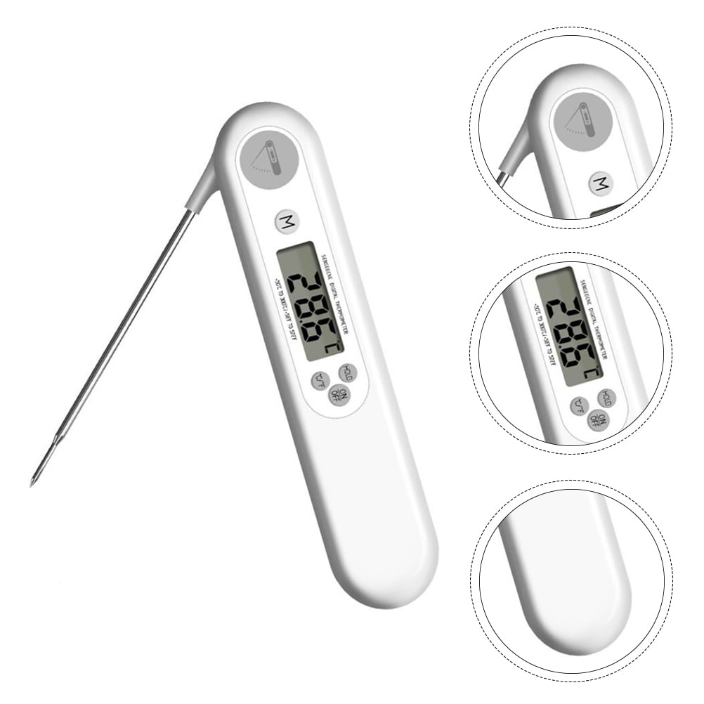 ROSENICE Waterproof Food Meat Thermometer with Backlight Kitchen ...