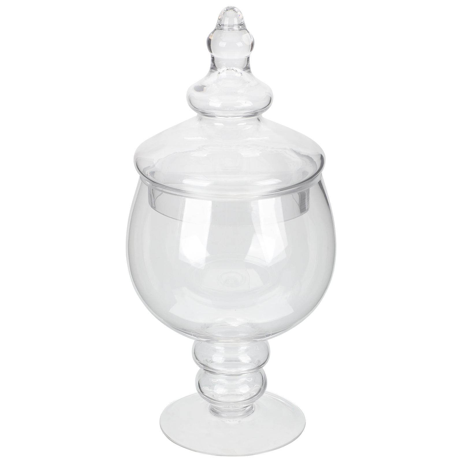 ROSENICE Wedding Candy Jar Snacks Jar with Lid Party Cookie Jar Clear ...