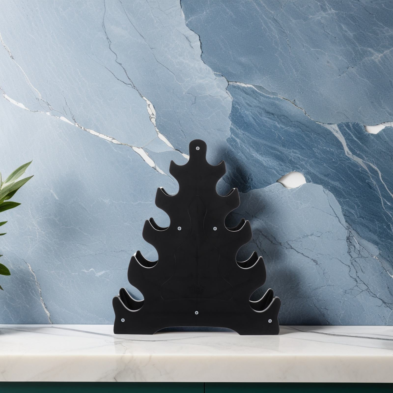 ROSENICE Weight Organizer Dumbbell Rack Triangle Shaped Display Stand ...