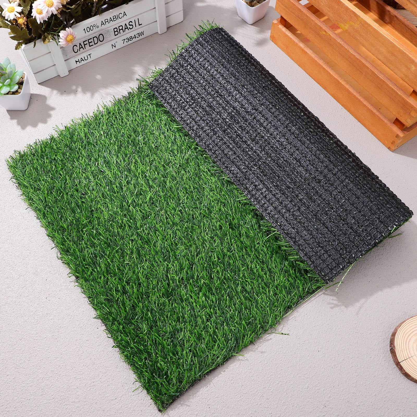 ROSENICE Welcome Mats for Front Door Hairy Carpets Entry Outdoor Floor ...