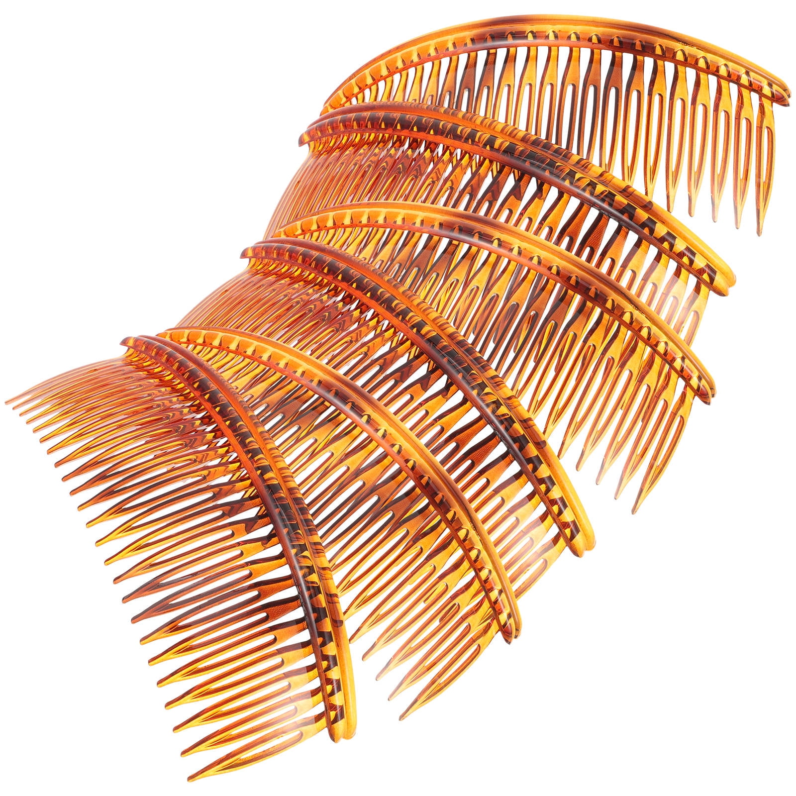 ROSENICE Women Hair Combs 6Pcs Light Brown Side Combs for Styling and ...