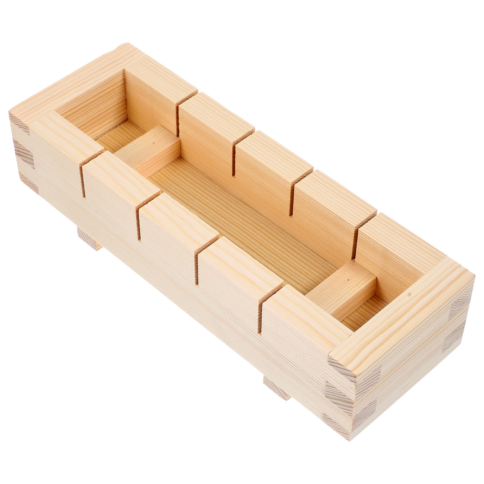 ROSENICE Wooden Rectangular Sushi Press Mold Box Sushi Making Kit DIY ...