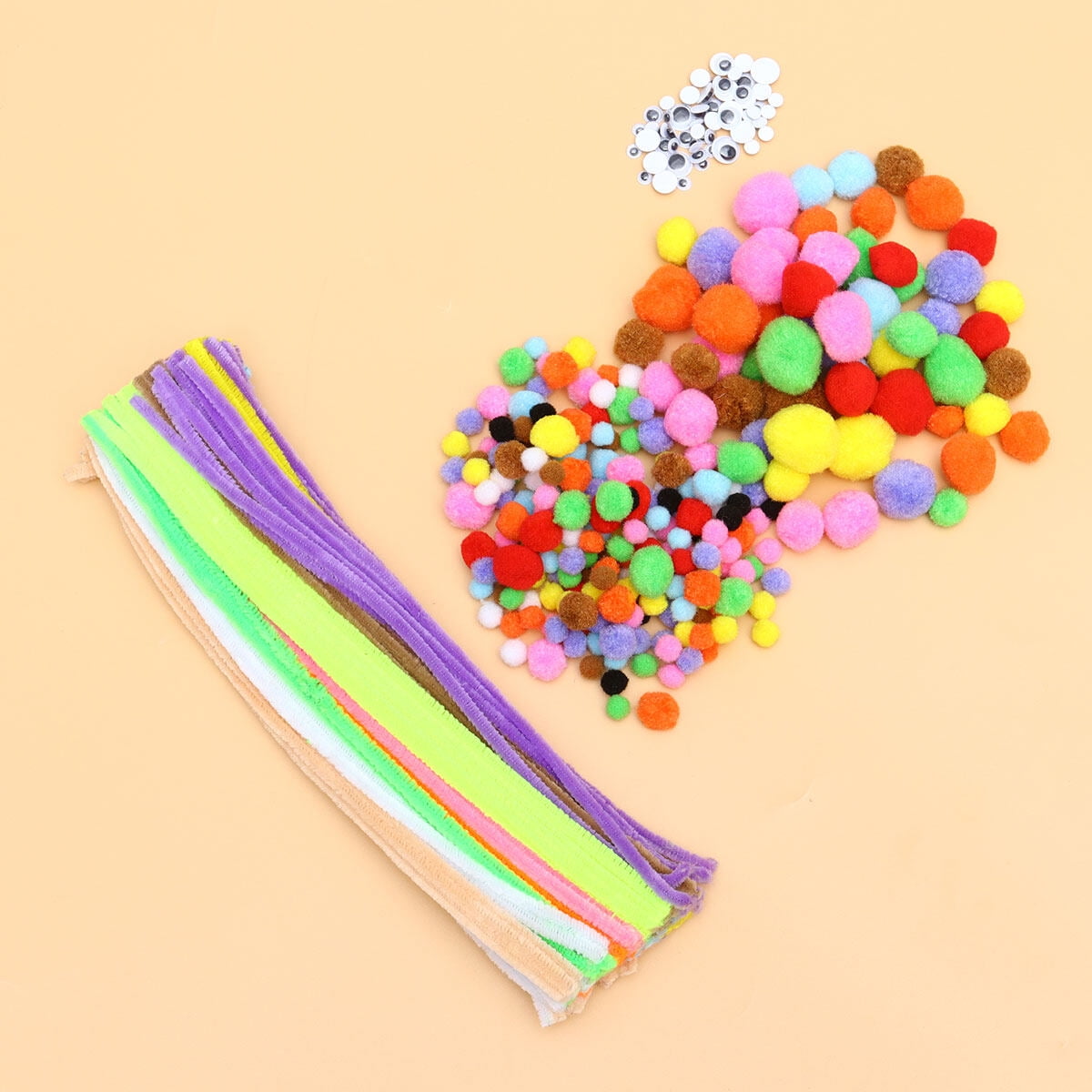 ROSENICE Wool Twistable Sticks Kids Crafts 1Set Assorted Color 11.8in ...