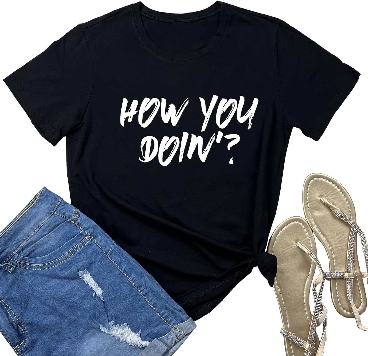 ROSEPARK Women Graphic Tshirts Cute Soft Tees - Walmart.com