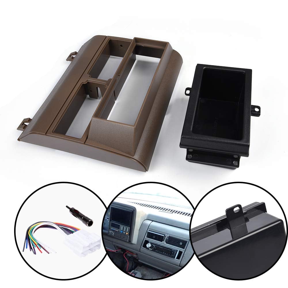 ROSSDESIGN Radio Dash Pocket Bezel Kit Mount Trim Fit For Chevy GMC ...