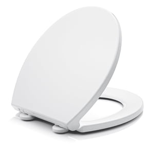 UPKOCH Glacier Bay Toilet Seat Round Toilet Seats Thicken Toilet Lid ...