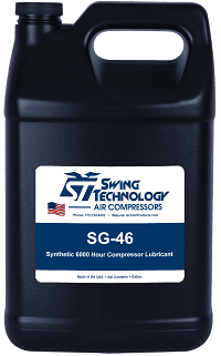 ROTARY SCREW FULL SYNTHETIC 6000 HOUR COMPRESSOR OIL SG-46 - 1 GALLON ...