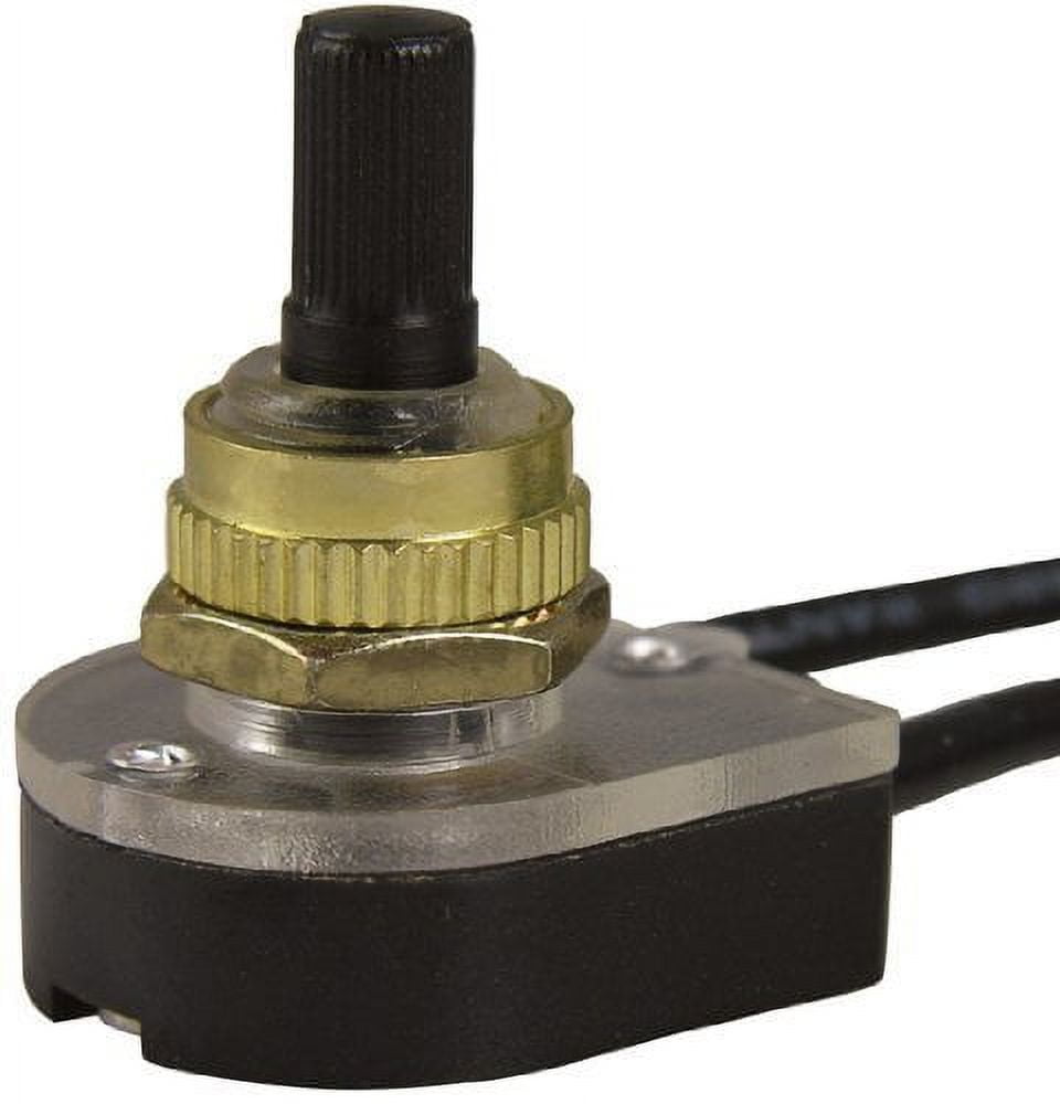 ROTARY SWITCH SPST BLK Pkg of 5 - Walmart.com