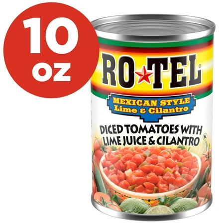 Rotel Original Diced Tomatoes and Green Chilies, 14.5 Oz - Walmart.com
