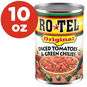 RO*TEL Xtra Hot Diced Tomatoes With Ghost Peppers, 10 oz. - Walmart.com