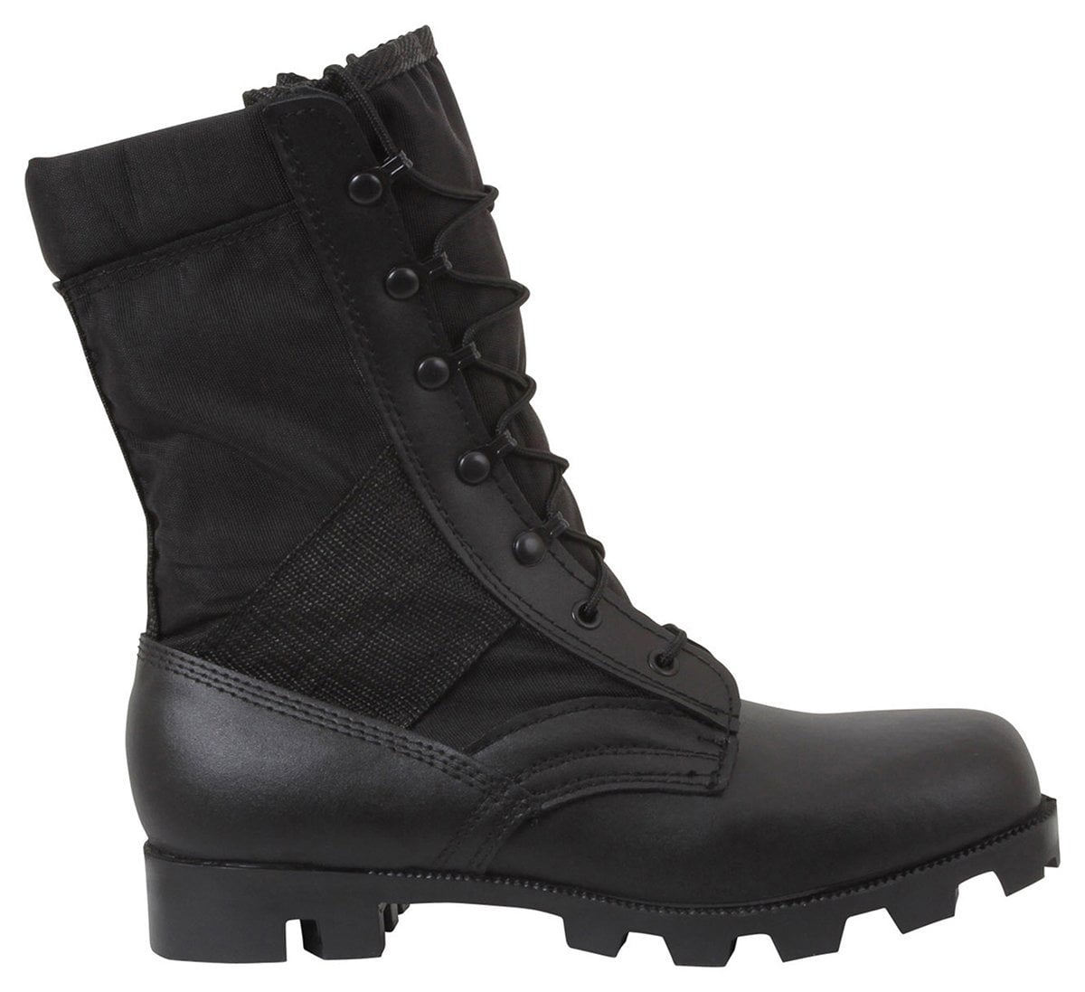 ROTHCo Black G.I. Type Speedlace Jungle Boots - 9 Inch Shoe size: 10 ...
