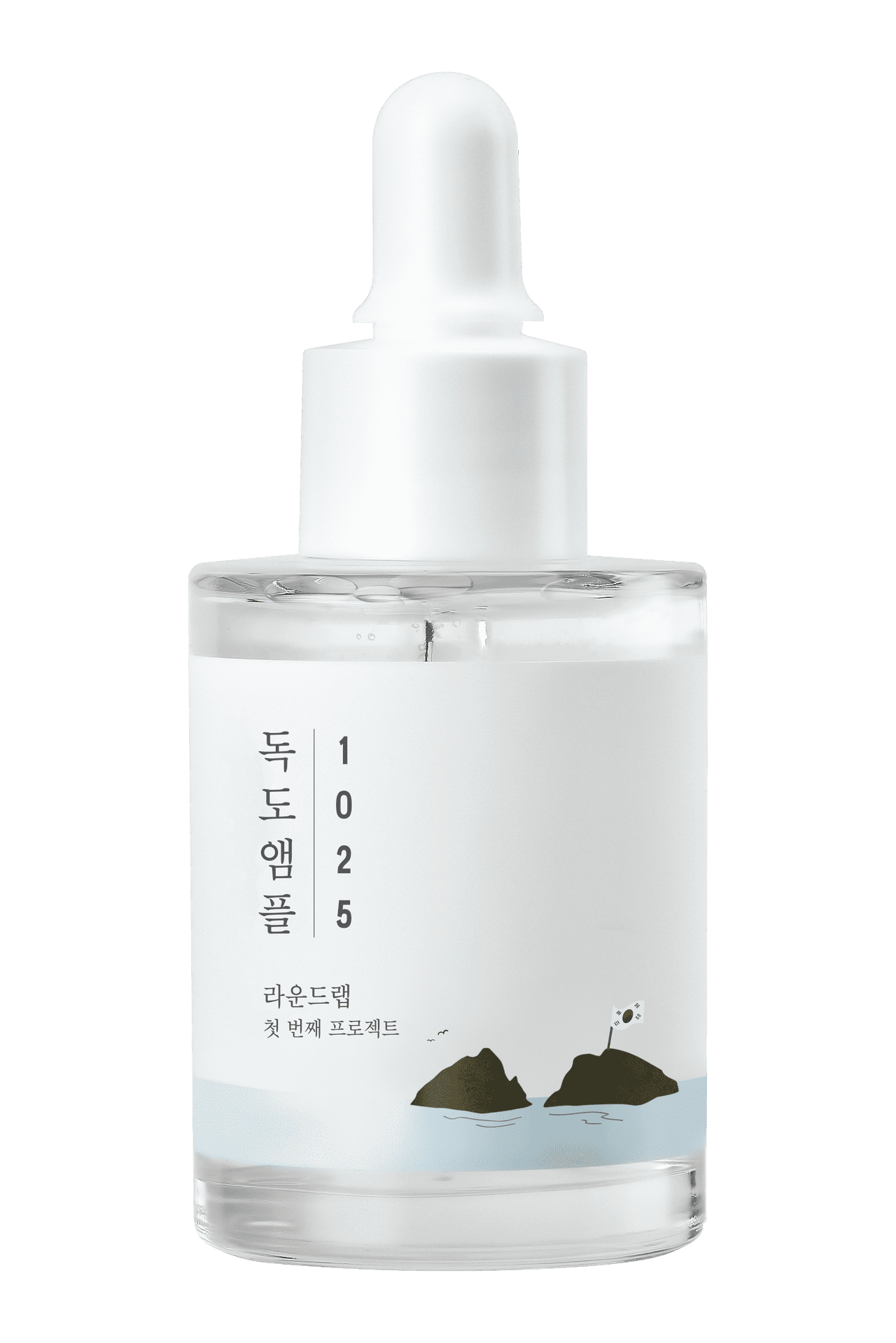 ROUND LAB 1025 Dokdo Hydrating Ampoule 45g with Natural Minerals ...
