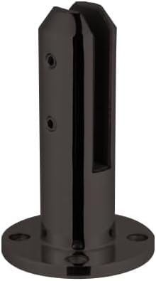 ROUND SURFACE MOUNT SPIGOT/WINDSCREEN CLAMP - MATTE BLACK - Walmart.com