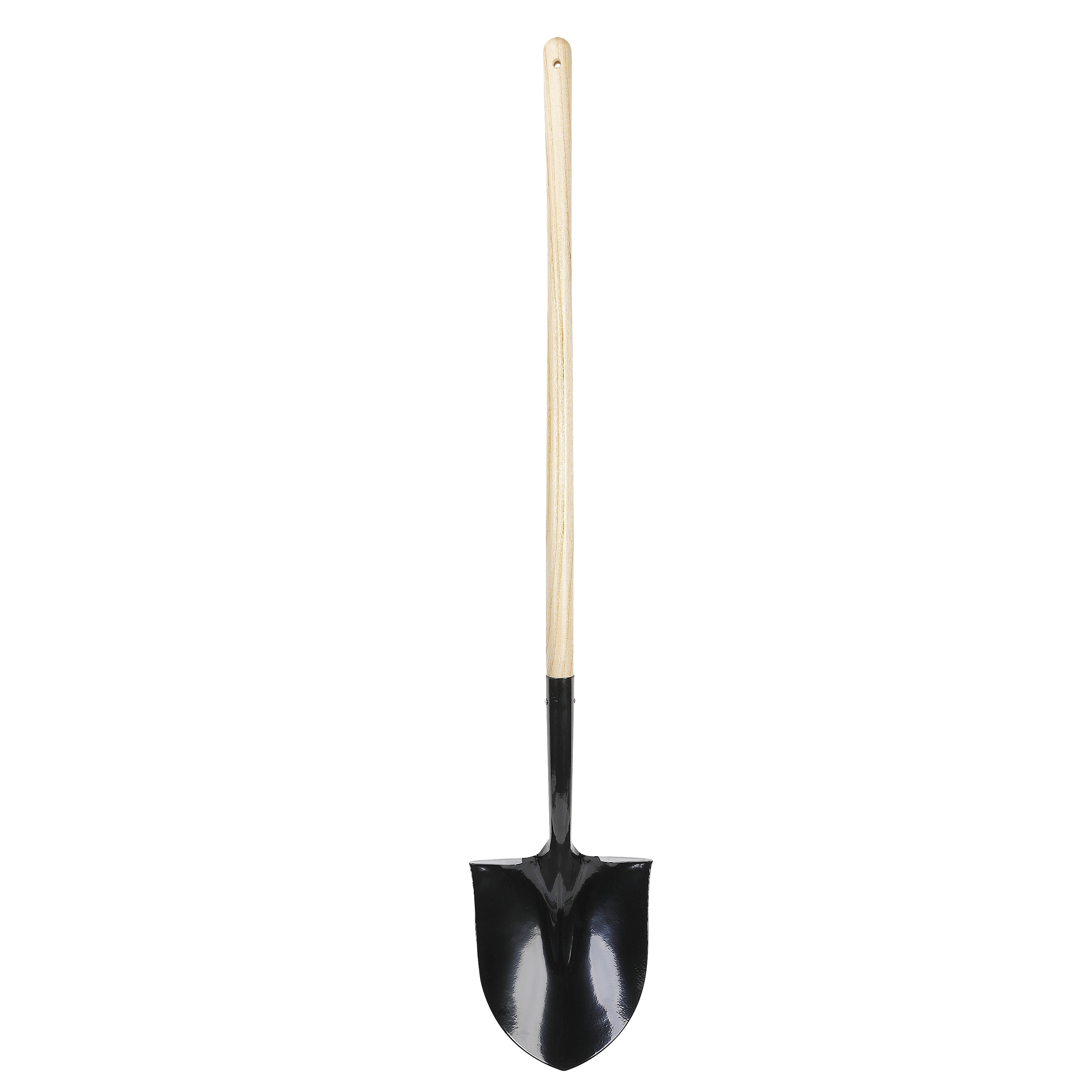 Expert Gardener Round-point Shovel with Wood Handle - Walmart.com