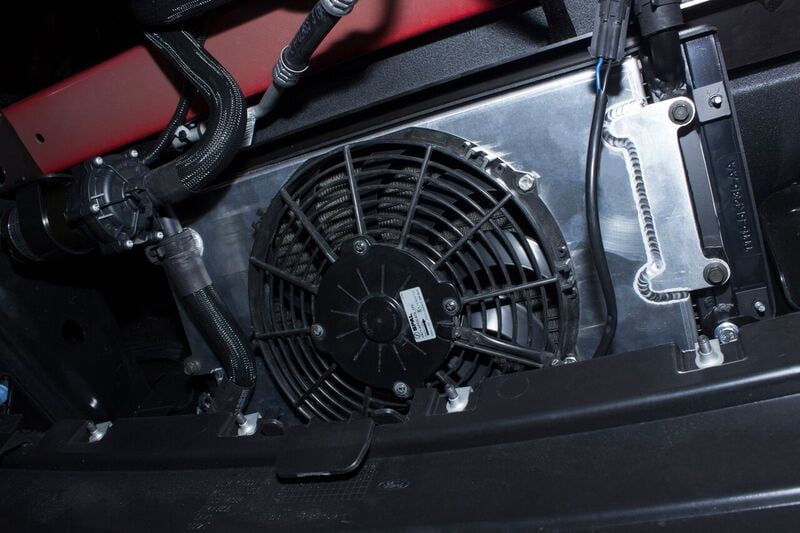 ROUSH 2015-2017 Ford F-150 Low Temperature Radiator Fan Upgrade ...