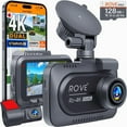 Rove R2-4K Dual Dash Cam, Front and Rear 4K UHD Night Vision, WiFi, GPS ...