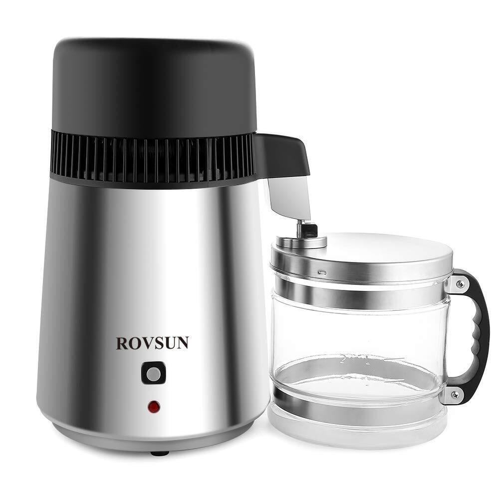 ROVSUN 1.1 Gallon/4L Water Distiller Purifier Machine Countertop ...