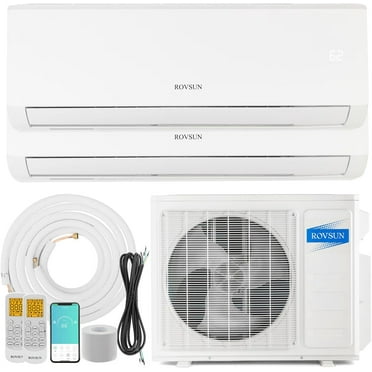 ROVSUN 9,000 BTU Mini Split AC/Heating System with Inverter, 19SEER ...
