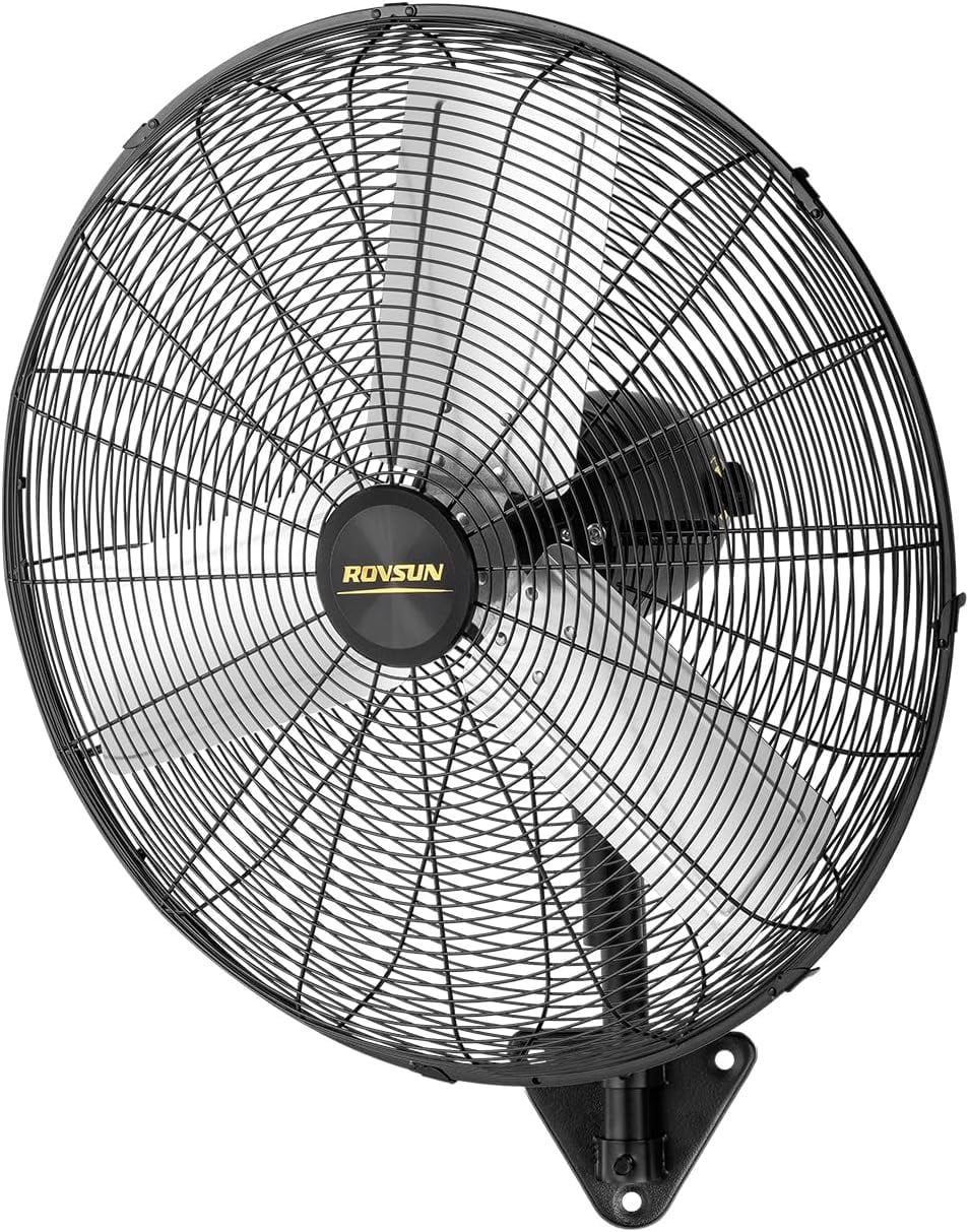 ROVSUN 20 Inch Industrial Wall Mounted Fan, High Velocity Waterproof ...