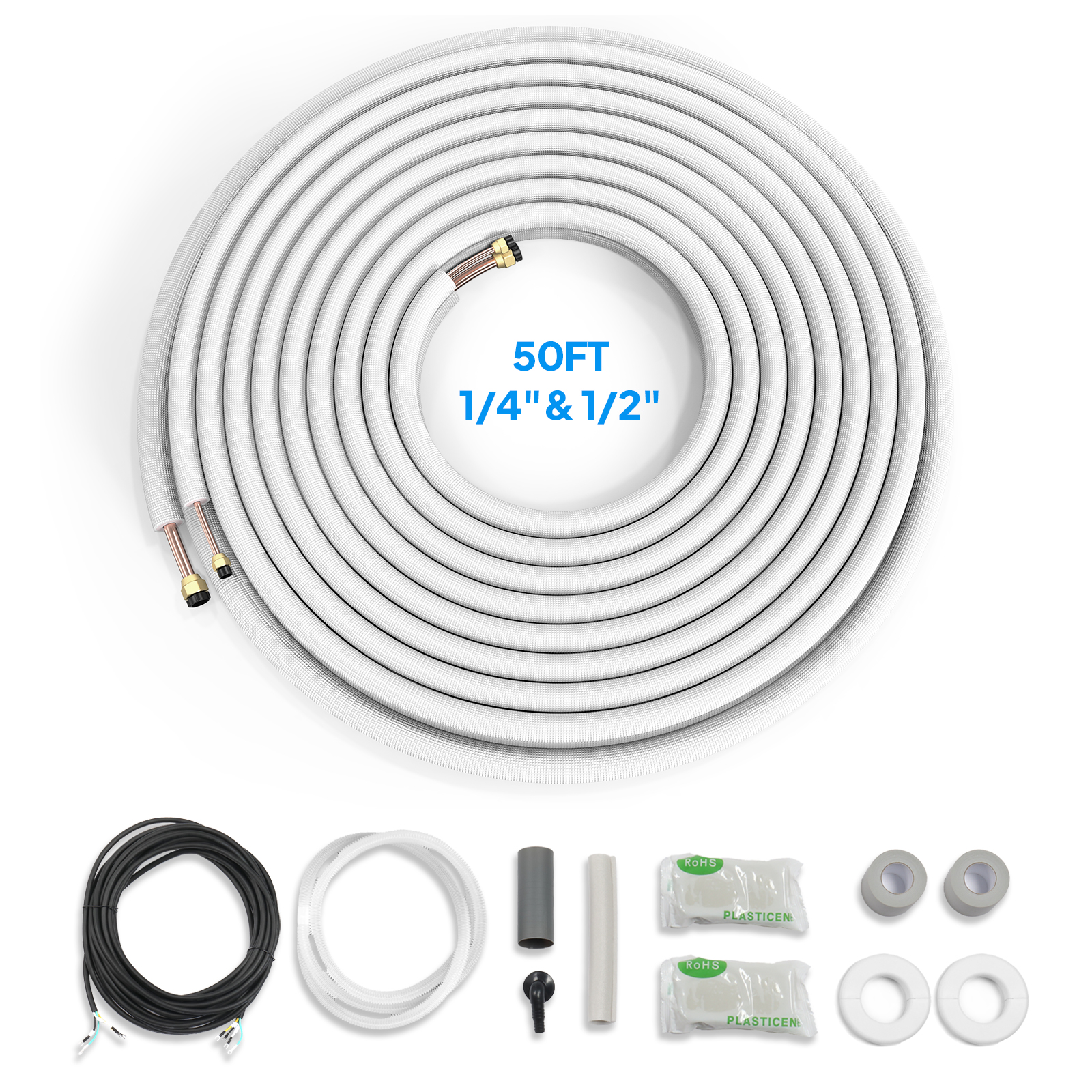 Air Conditioner Drain Connector 4PCS 3/5 Inch AC Drain Hose Elbow ...