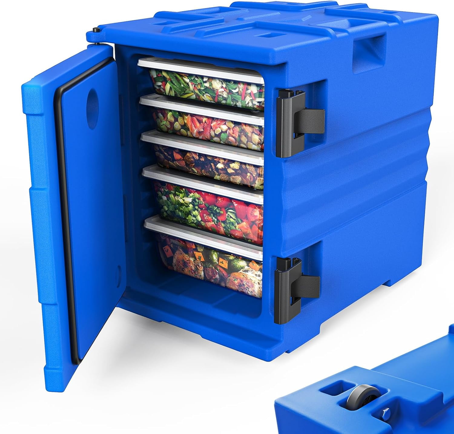 ROVSUN 82QT/109 QT Insulated Food Pan Carrier, Hot Box Food Warmer w ...