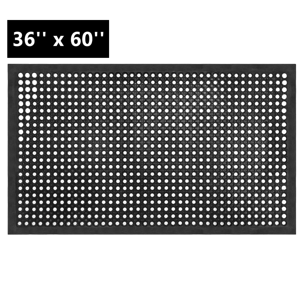 ROVSUN Kitchen Mat Bar Door Mat, 36''x60'' Multi-functional Non-slip ...