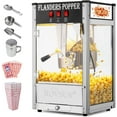 ROVSUN Popcorn Machine Movie Theater Style w/ 10 Ounce Kettle Makes Up ...
