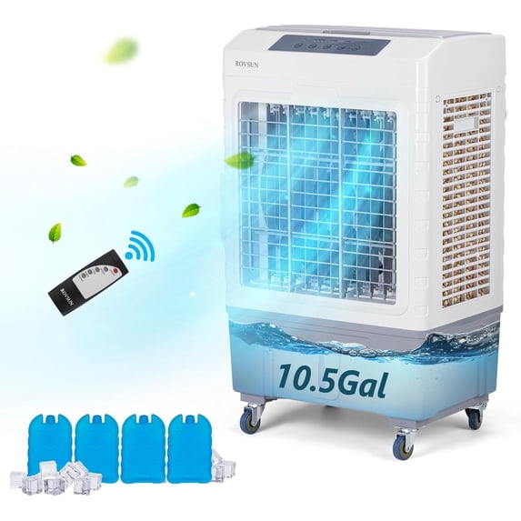 ROVSUN Portable Air Conditioners, White - Walmart.com