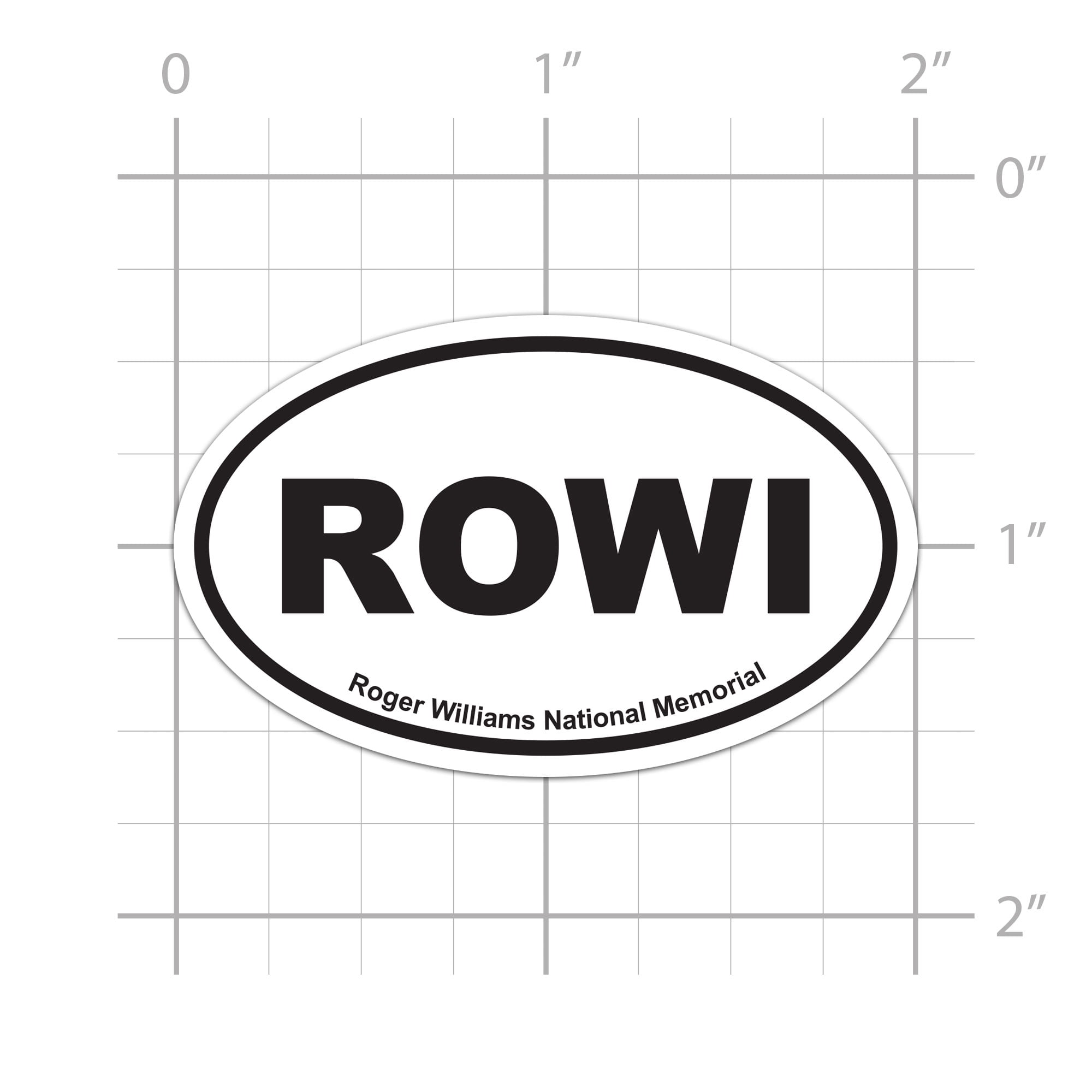 ROWI Roger Williams National Memorial Sticker for water bottle phone ...